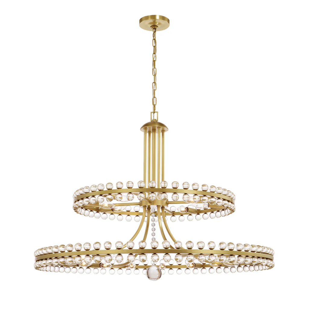 Latin 24 Light Chandelier-2 Tiers – lemaylightings